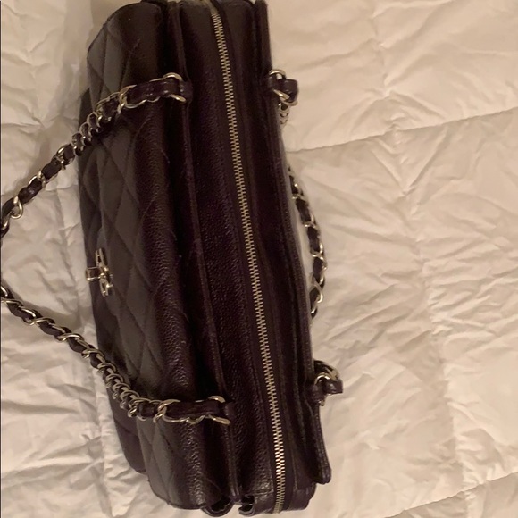 CHANEL | Bags | Chanel Vintage Plum Colored Bag | Poshmark
